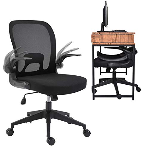 Ergonomic Office Chair Mesh with Foldable Backrest, Mesh Home Office C
